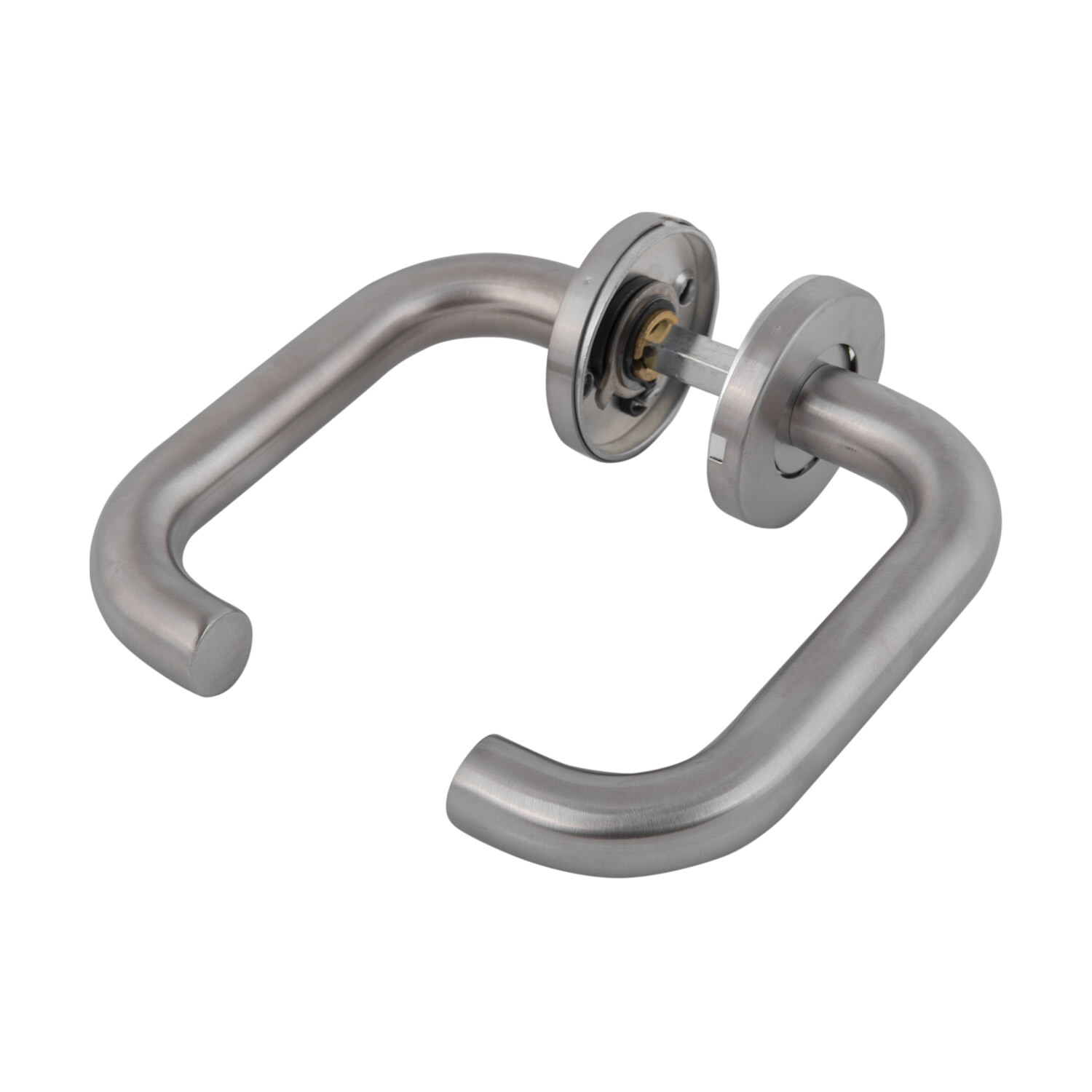 ASSA ABLOY Union Fire Door Lever on Rose Sashlock Kit w/ Hinges Closer ...