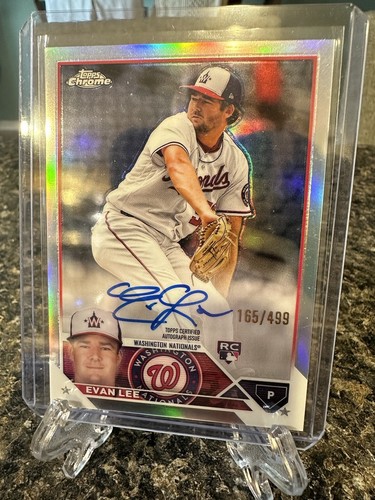 2023 Topps Chrome Update Evan Lee /499 Auto | eBay