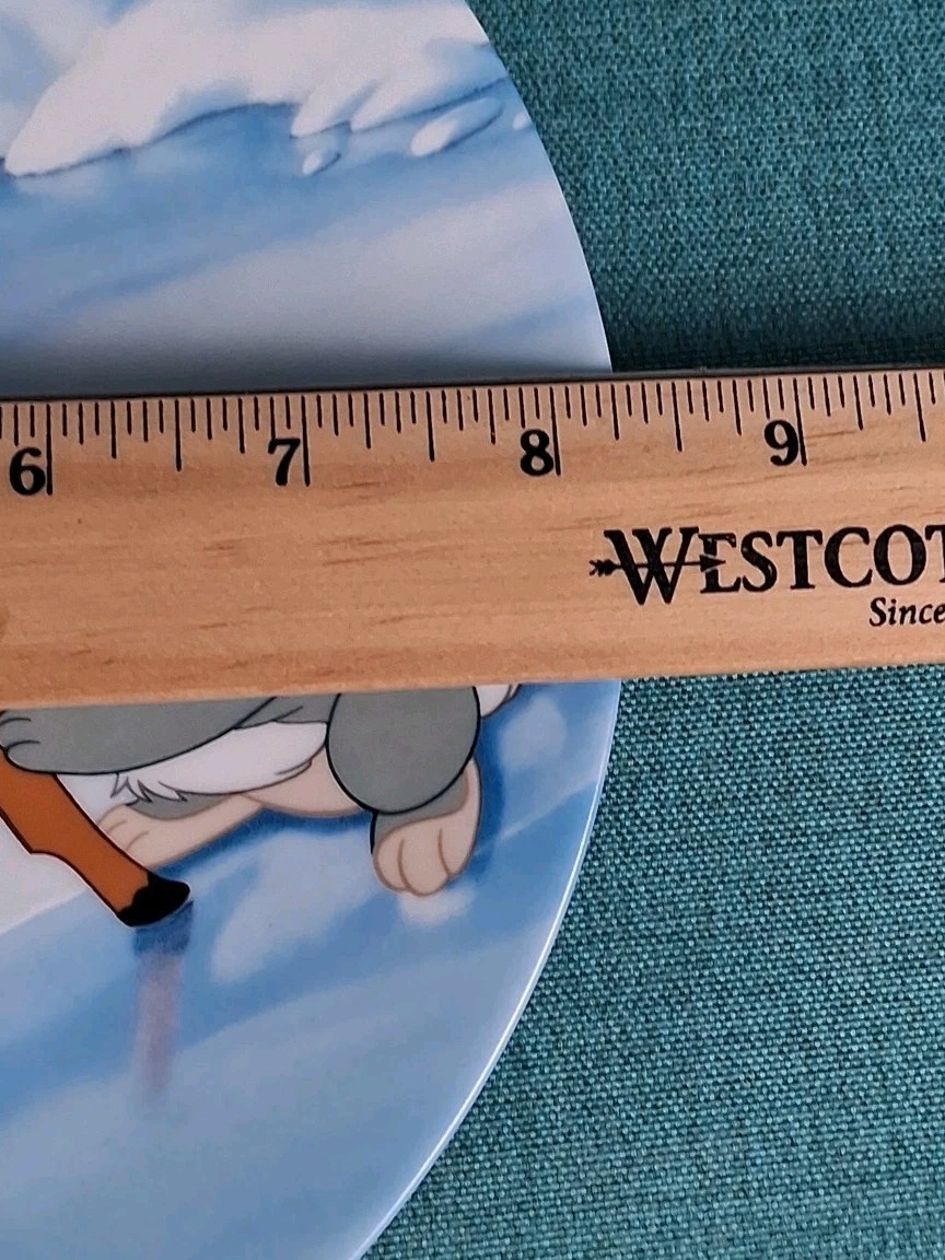 Walt Disney Collector Plate LE #6506A Bambi "Hello, Little Prince" ~ 8 ...