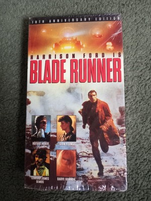 Blade Runner VHS 10th Anniversary Edition Harrison Ford Sci-Fi Ridley ...
