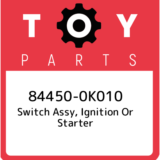 84450-0K010 Toyota Switch assy, ignition or starter 844500K010, New ...