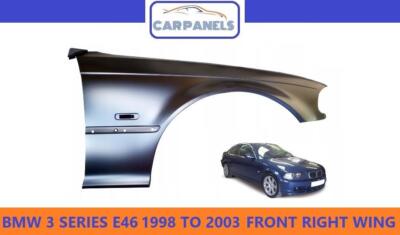 BMW E46 3 SERIES COUPE 1998 -2003 FRONT WING DRIVERS SIDE RIGHT PRIMED ...