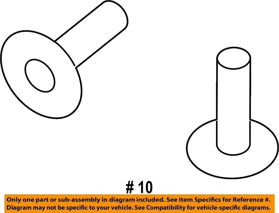 CHRYSLER OEM 14-23 200 Bumper Components-End Cap Screw 68163460AA | eBay