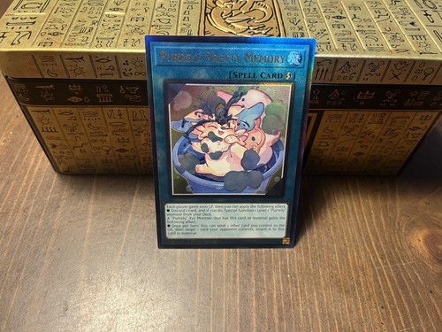 Purrely Pretty Memory 1st Edition Prismatic Collector's Rare RA02-EN072 ...
