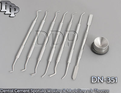 Dental Cement Spatula Waxing & Modelling P.K Thomas Heidman Composite ...