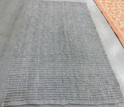 LIGHT GREY 5' X 8' Loose Thread Rug Reduced Price 1172598683 NF447G-5 ...