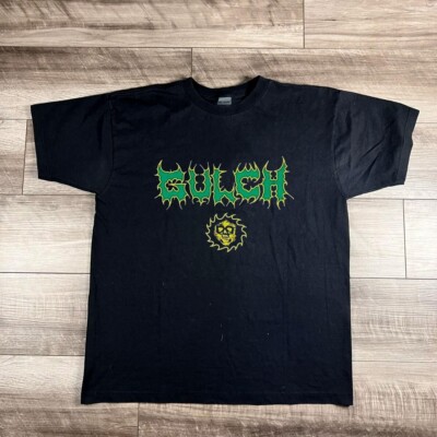 Vintage Gulch hardcore band short sleeve classic black color shirt ...