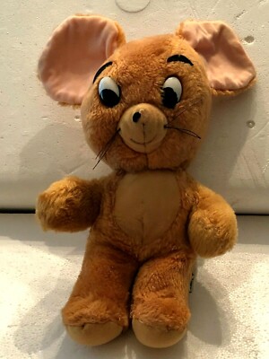 JERRY THE MOUSE FROM TOM AND JERRY STUFFED TOY 12 INCHES TALL FROM 1976 ...