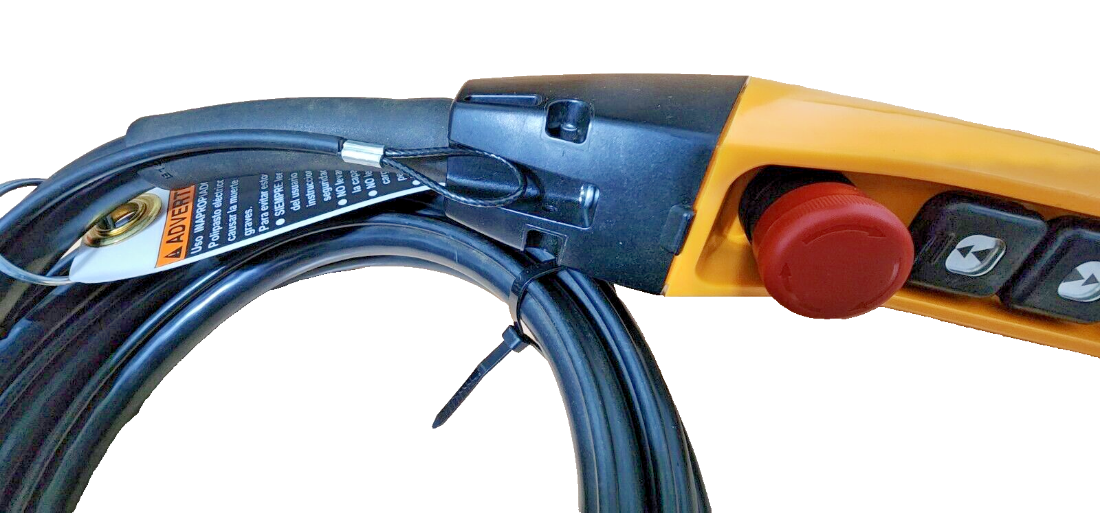 HARRINGTON ER2M HOIST 12 FT CABLE PENDANT 4 BUTTON 172839-001 WITHOUT ...