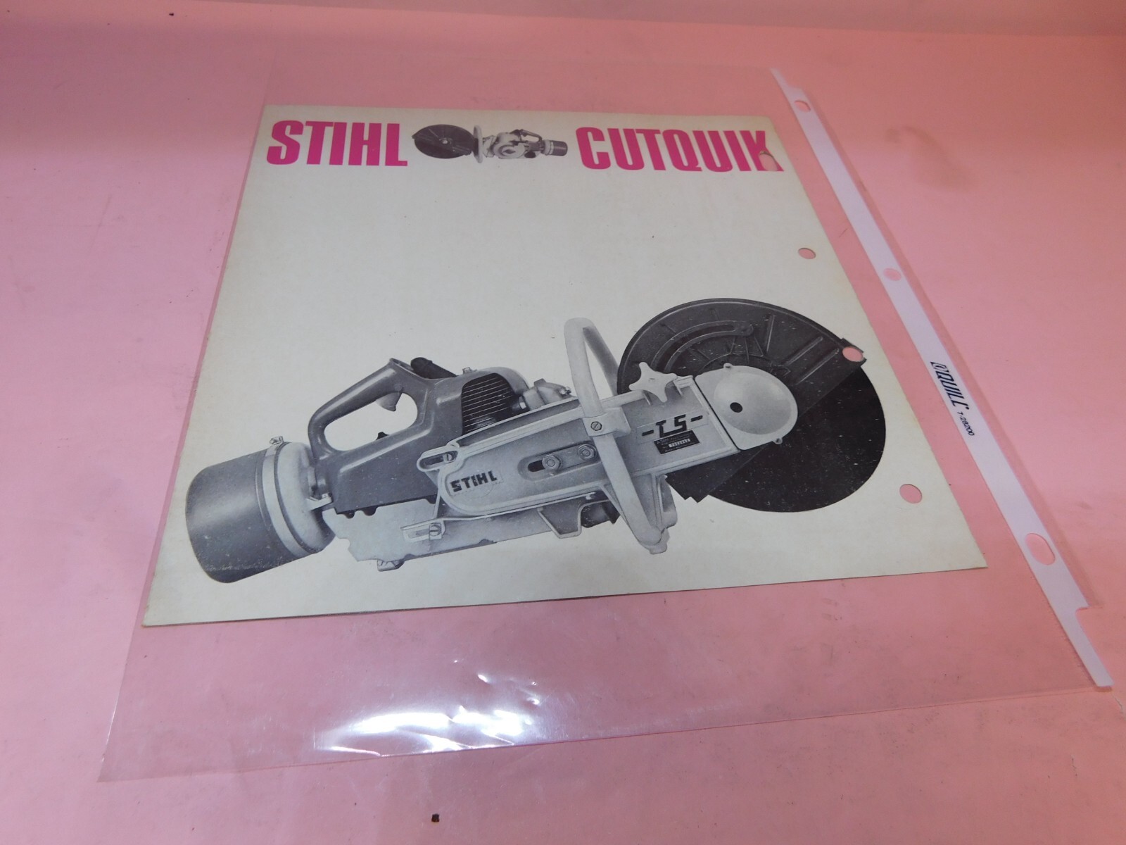 SALES BROCHURE FOR STIHL CUTQUIK --- DRAWER 173 | eBay