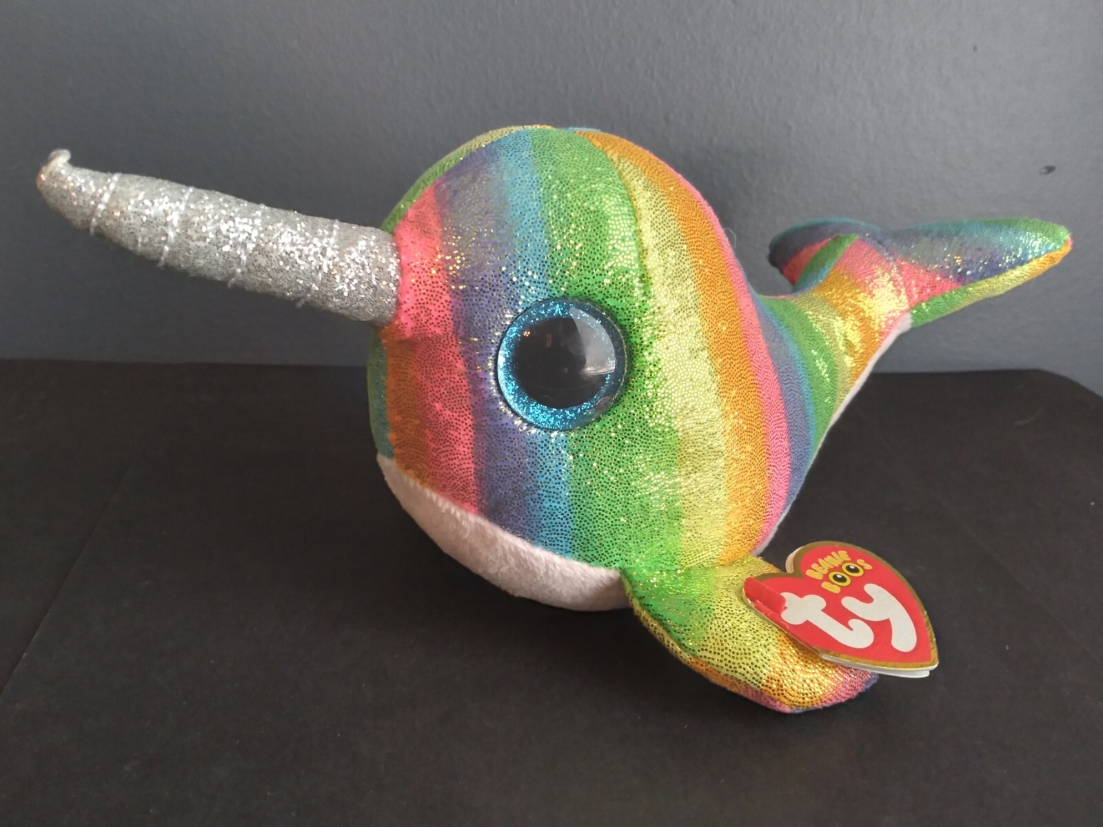 Ty Beanie Boos NORI THE NORWAL stuffed toy | eBay