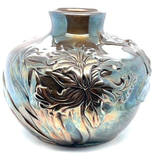 Rare Sterling Silver Tiffany & Co. Floral Vase | eBay