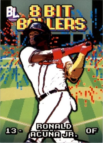 2023 Topps Big League 8-Bit Ballers #8B7 Ronald Acuna Jr. - NM-MT | eBay