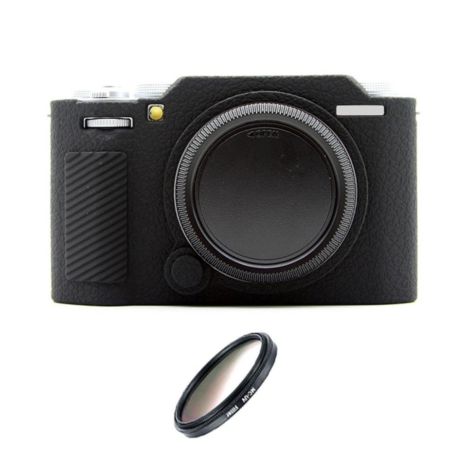 Fujifilm XM5 Camera Silicone Case Cover Protector with Filter Lens UV ...