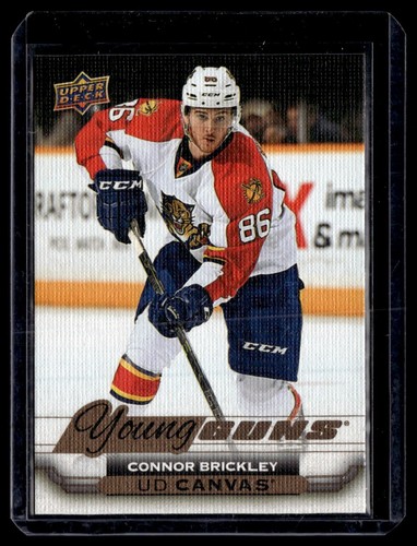 2015-16 Upper Deck UD Canvas Connor Brickley Rookie Florida Panthers # ...