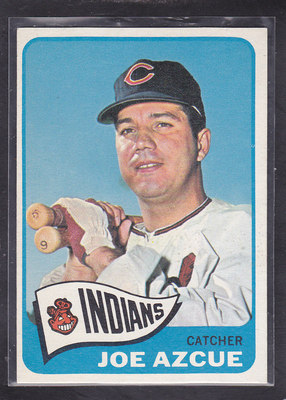 1965 JOE AZCUE - Topps Baseball Card # 514 - Cleveland Indians - HIGH ...