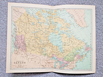 Pre-1900 - Map Of The Dominion Of Canada