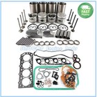 4D56 4D56T Engine Rebuild Kit for Mitsubishi Pickup Truck Delica Piston ...