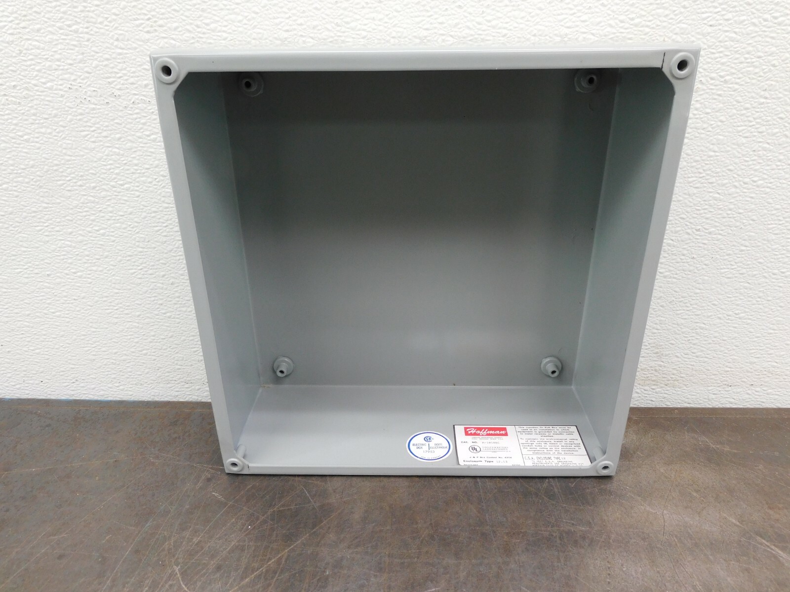 Hoffman A1010SC 10x10x4 Steel Wall-mount Electrical Enclosure for sale ...