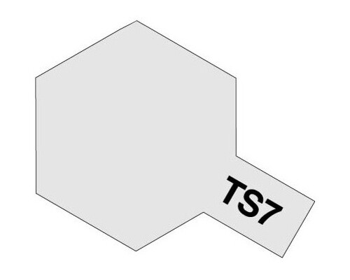 Tamiya 85007 Synthetic Spray TS7 Racing White (100ml) modellismo | eBay