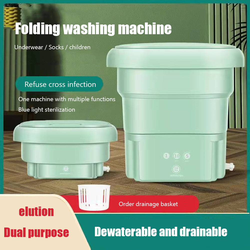 Portable Mini Washing Machine Strong Decontamination 360 Gentle Wash ...