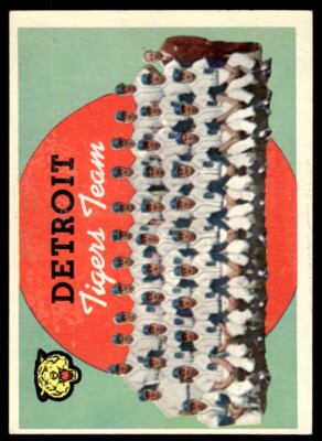 1959 Topps # 329 Detroit Tigers Detroit Tigers NM (unmarked) | eBay