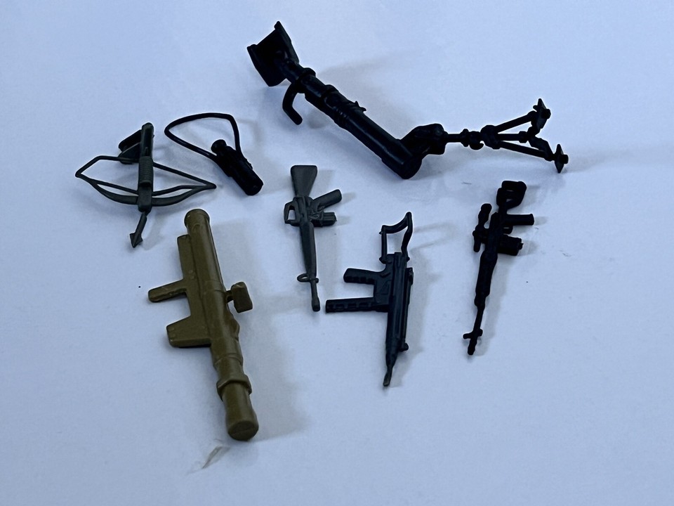 Vintage Hasbro GI Joe 80s Weapons Accessories Lot ARAH Zap Cobra ...