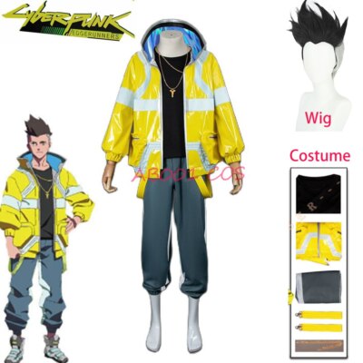 Anime Cyberpunk Edgerunners David Martinez Cosplay Costume Jacket ...
