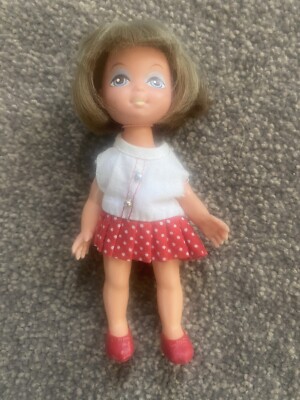 Vintage Perfekta Doll Yes No Nodding Shaking Head 9" Red Dress 1960s ...