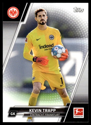 2021 TOPPS BUNDESLIGA SOCCER CARD KEVIN TRAPP #61 EINTRACHT FRANKFURT ...