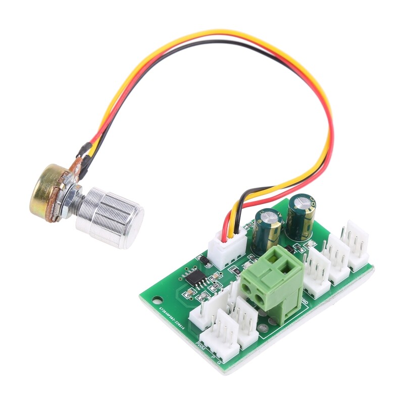 12V 4Pin Speed Controller PWM Regulator Chassis Fan Hub for Computer ...