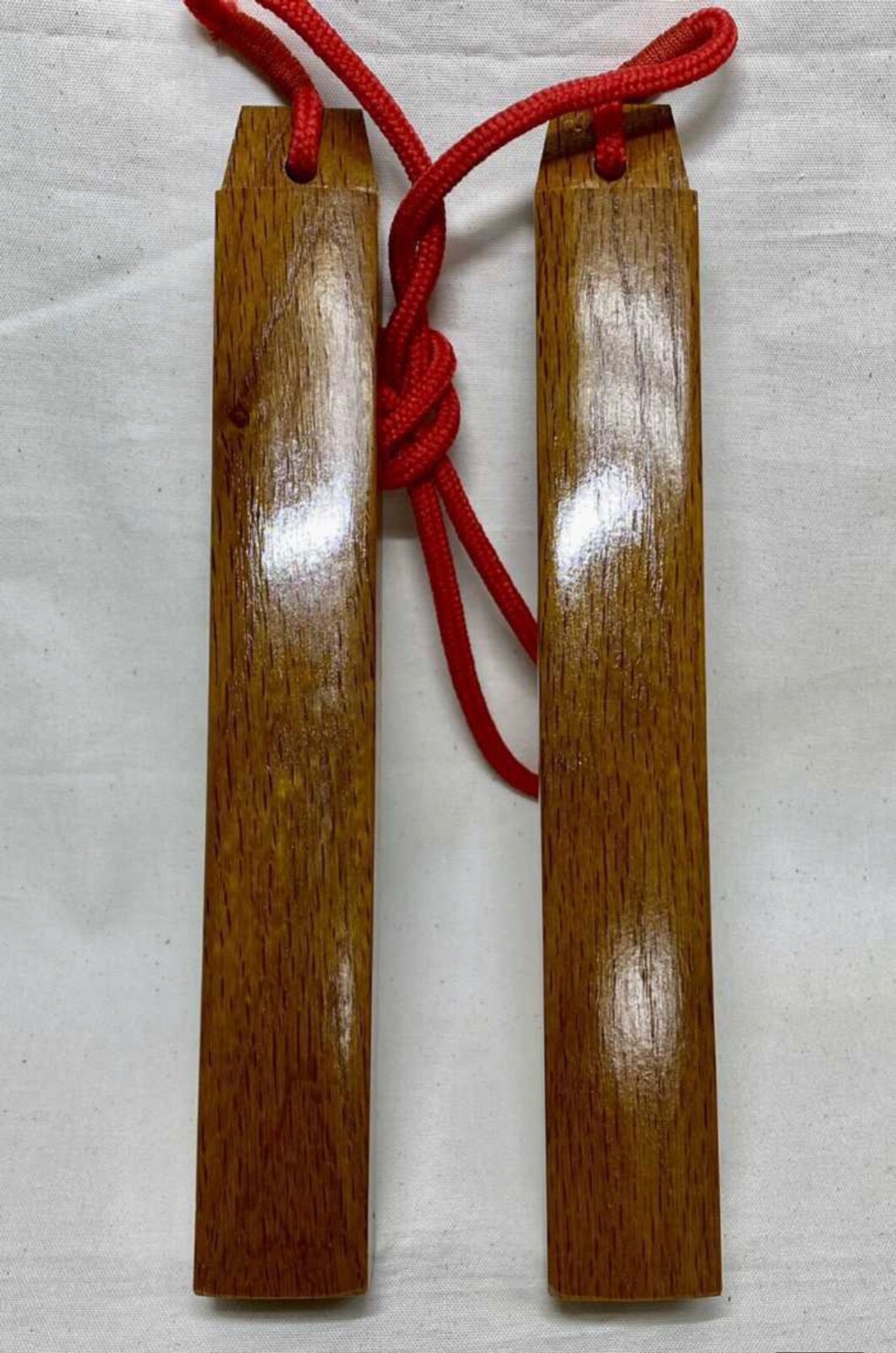 Hyoshigi concussion idiophone kabuki blocks sumo clappers wooden ...