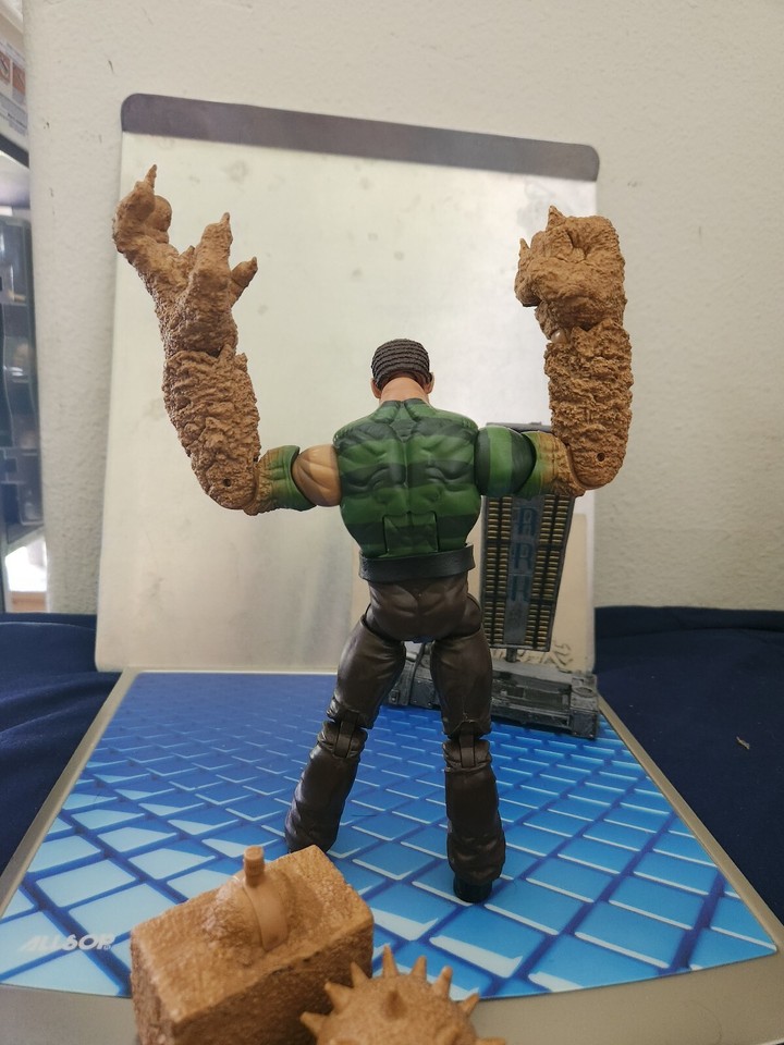 Hasbro Marvel Legends Complete SANDMAN Build-A-Figure BAF Spider-Man ...