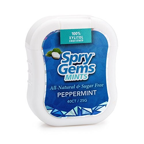 Spry Xylitol Gems Mints, Natural Peppermint, 40ct (6 Pack) | eBay