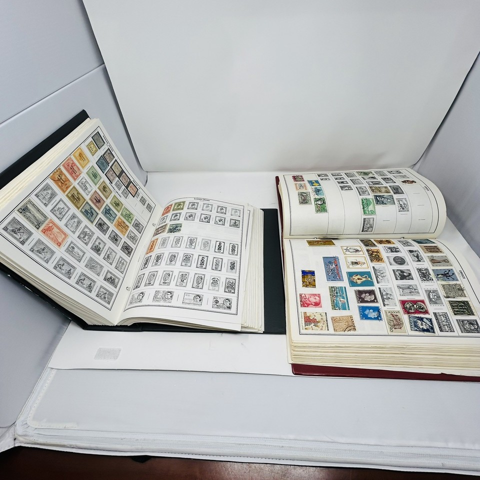 Over 2,000+ Stamps Standard World Harris Stamp Album Collection 8E46 | eBay