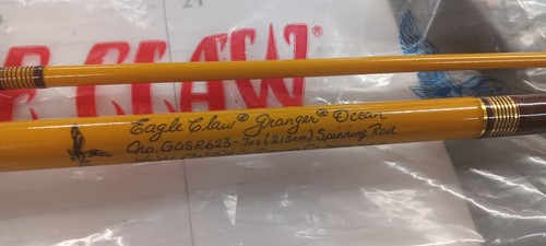 NOS Eagle Claw Granger Ocean GOSR623 7’ (213cm) Spinning Rod Wright & McGill | eBay
