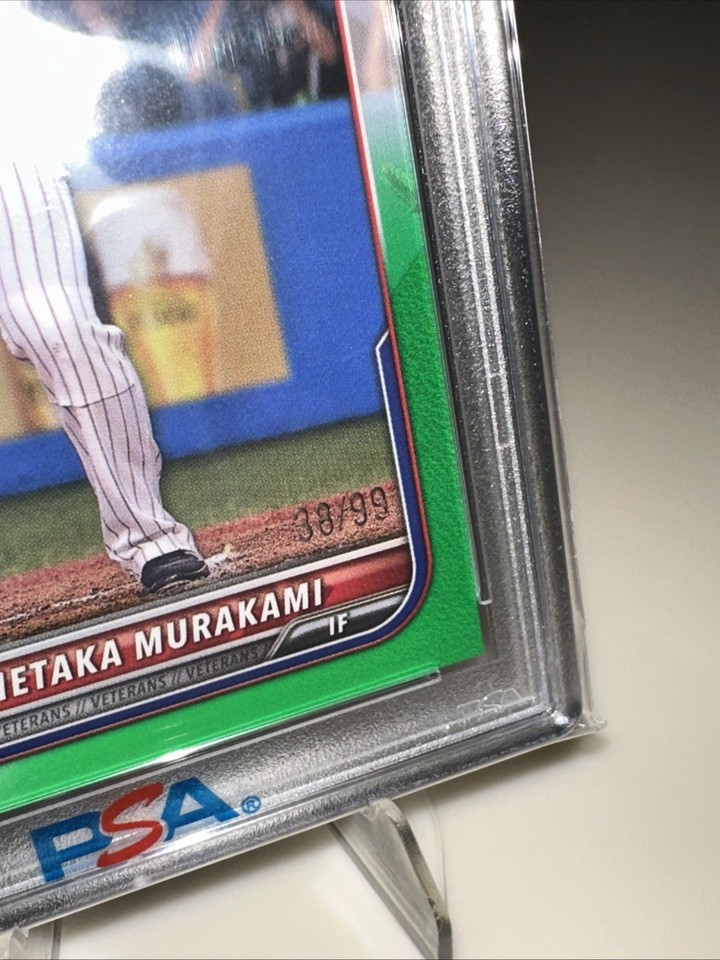 2022 Bowman NPB Munetaka Murakami Green 38/99 PSA 10 🇯🇵⚾️🏟️ | eBay