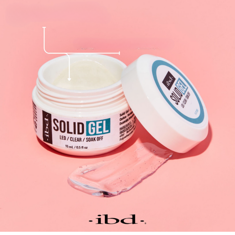 IBD Solid Gel Clear - 3D Art, Mod/Carve, Rhinestones, Charms, Soft Tip ...