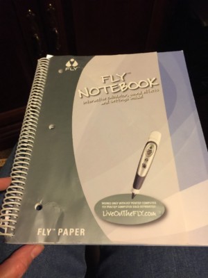FLY Interactive Notebook Paper Leapfrog Fly Pentop Computer paper only ...