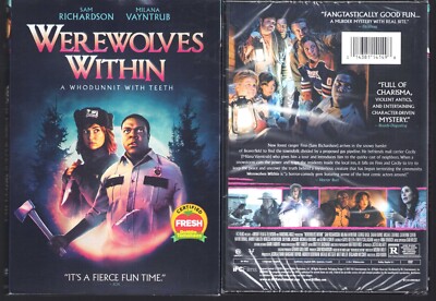 Werewolves Within (DVD) Horror-Comedy - with Slipcover - New & Sealed ...
