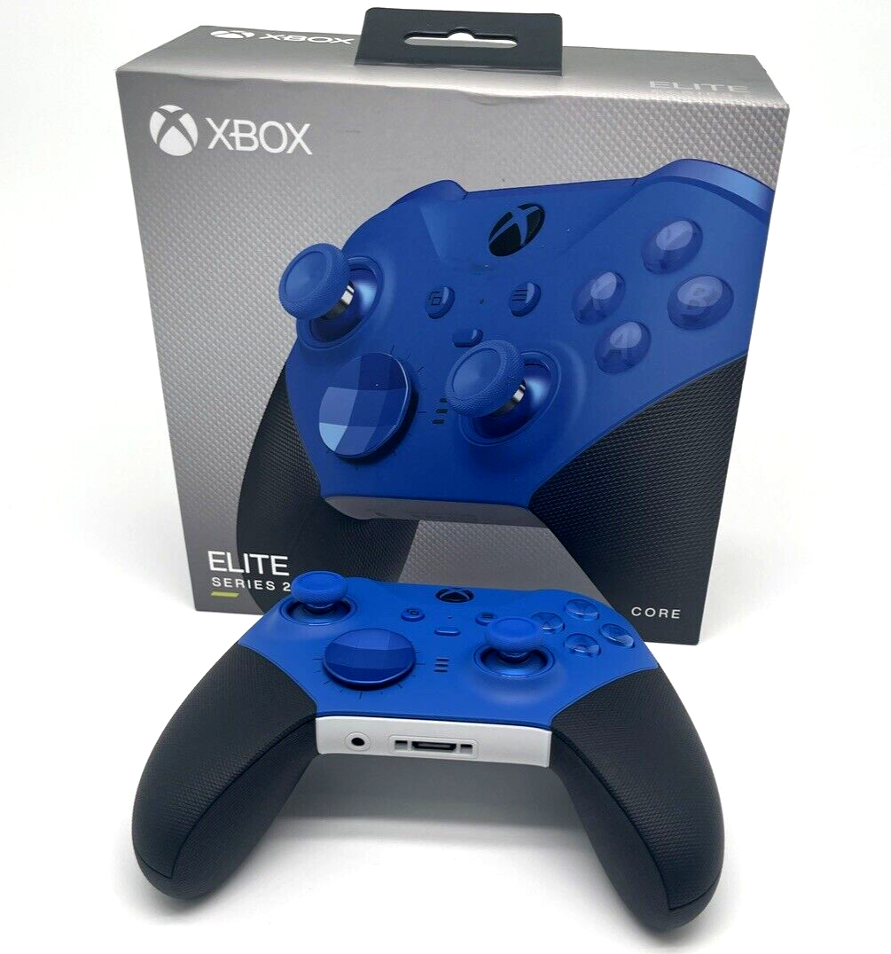 Microsoft Xbox Elite Core Series 2 Wireless Controller - Blue (RFZ ...