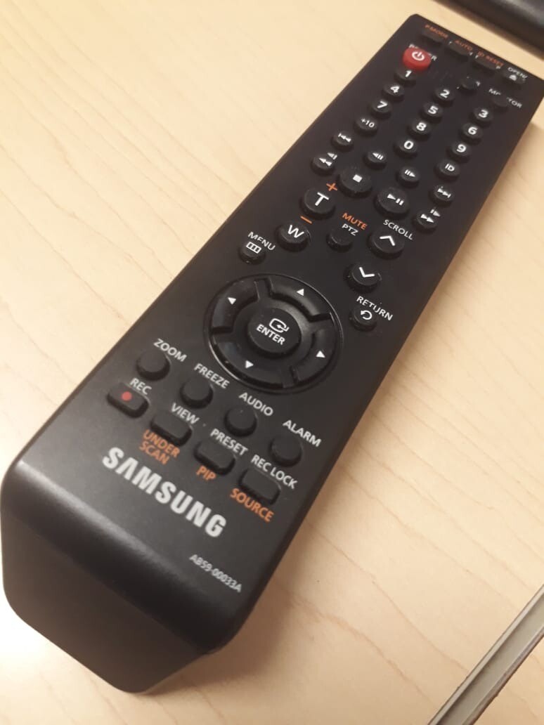 Genuine Samsung Security DVR Remote AB59-00033A for srd-473dn | eBay