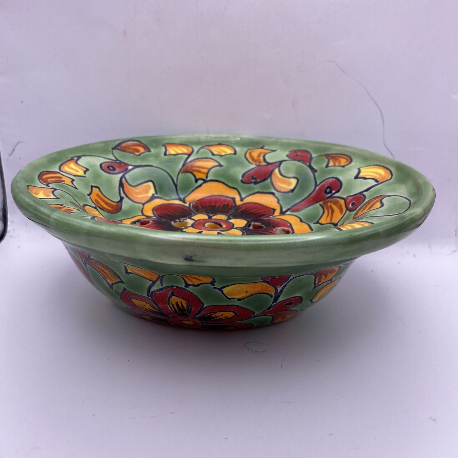 Talavera Pottery Bar Soap Holder Handmade Mexican Pottery ScorPonce BB3 ...