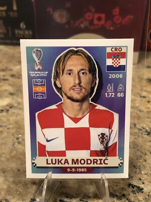 2022 Panini FIFA World Cup Qatar 2022 Stickers Luka Modric Croatia ...
