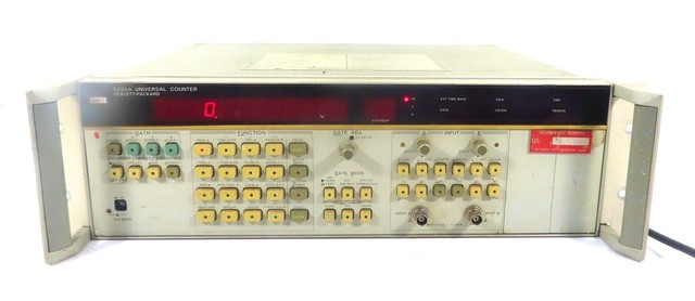 Hewlett Packard HP 5335A Universal Counter Options 040 C10 for sale ...