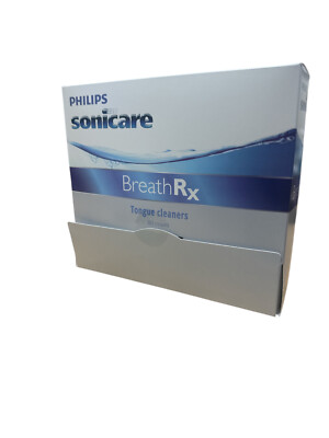 BreathRX 80 Pack Philips Sonicare BreathRx Tongue Scraper Cleaner NEW ...