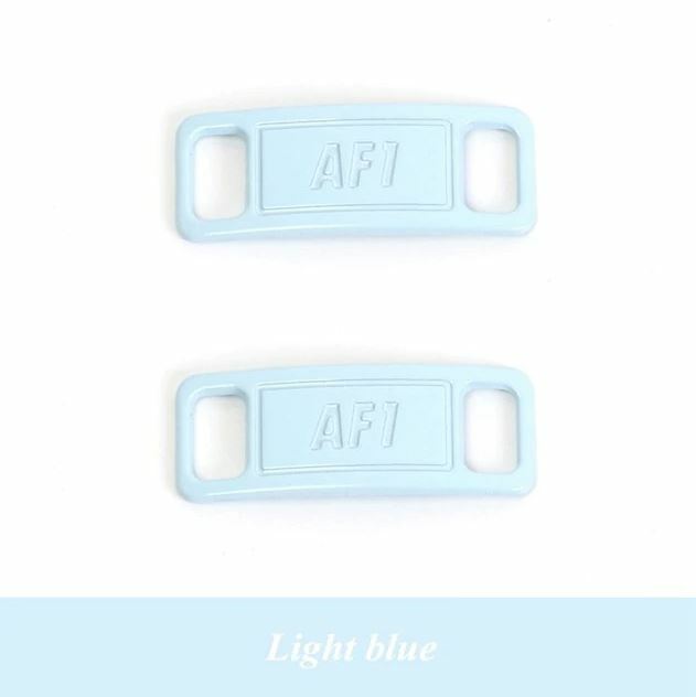 AF1 Replacement Lace Locks Metal Custom Sneaker Tags Badge Air Force ...