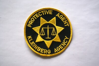 Obsolete Kleinberg Agency Protective Agent patch | eBay