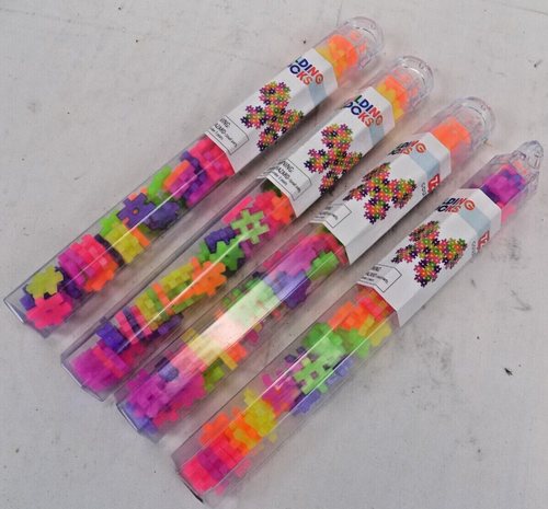 Lot of 4 (72/tube) Hashtag Building Blocks Teaching Supply Manipulative ...