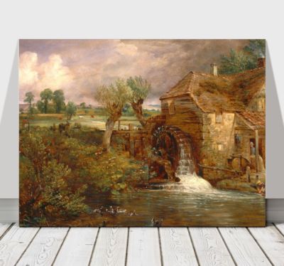JOHN CONSTABLE - Parham Mill Gillingham - CANVAS ART PRINT POSTER ...